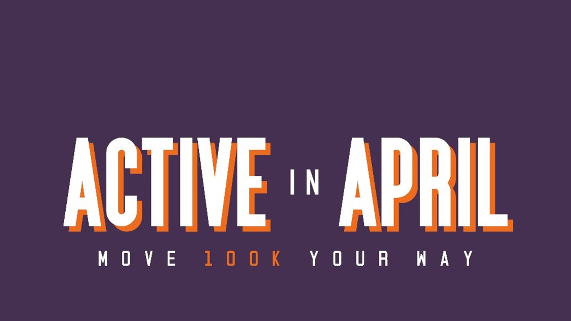 Active in April - JustGiving