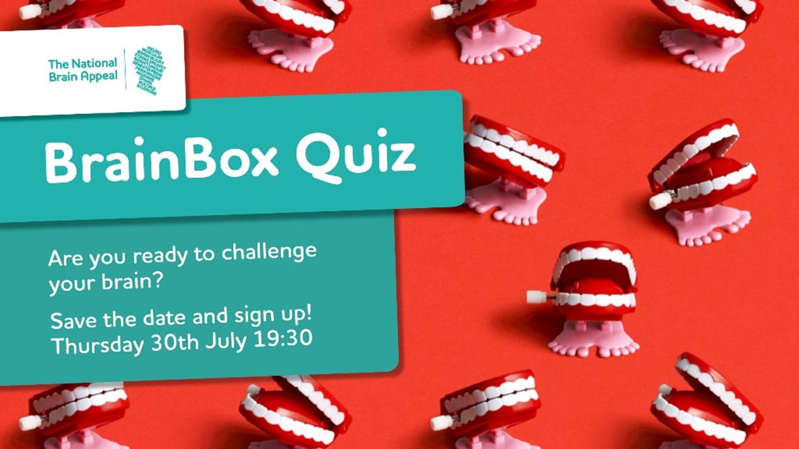 The National Brain Appeal's BrainBox Quiz - JustGiving