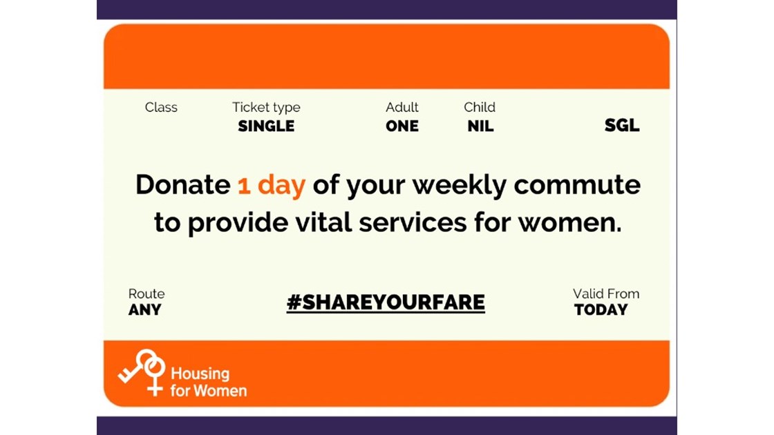 Share Your Fare 2021 - JustGiving