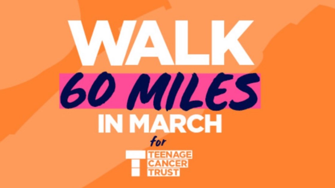 Teigan Keen is fundraising for Teenage Cancer Trust