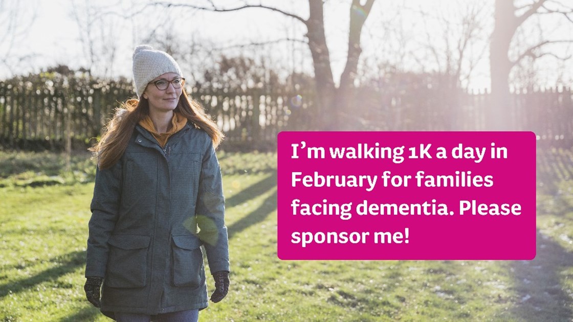 Graham Skinner is fundraising for Dementia UK