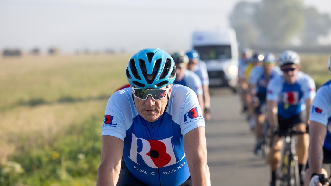 Ian Jacques is fundraising for The Royal British Legion