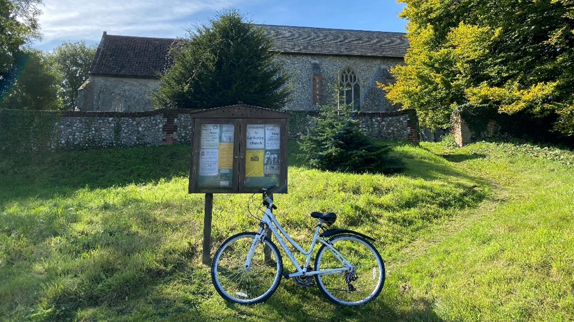 Keith Osborn is fundraising for Norfolk Churches Trust