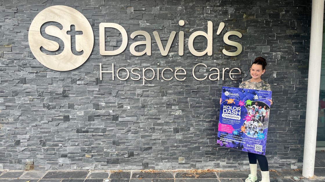 Christie Curran is fundraising for St David's Hospice Care (Gwent and S ...