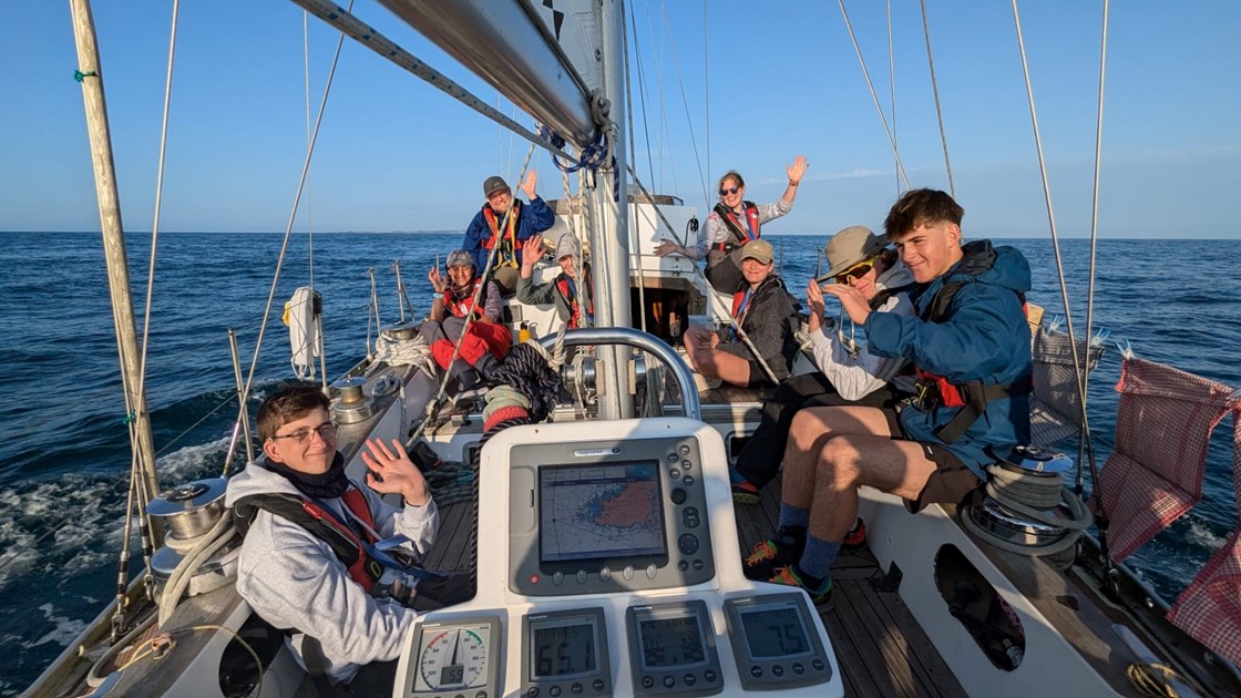 Luca Wilding is fundraising for Roseland Youth Sailing Trust