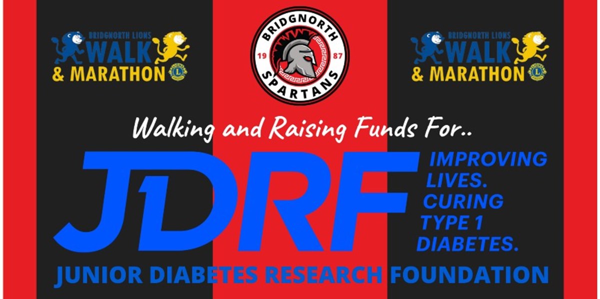 Bridgnorth Spartans is fundraising for Breakthrough T1D