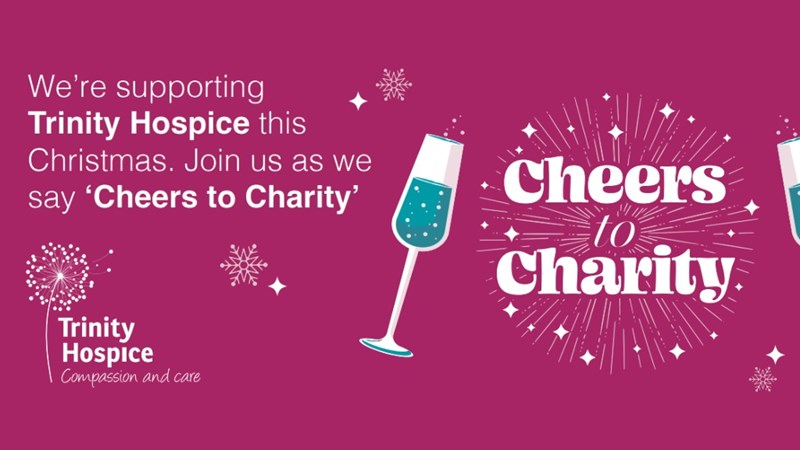 Trinity Hospice - Cheers to Charity 2025 - JustGiving