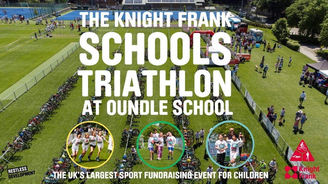 Knight Frank Schools Triathlon 2024 at Oundle School - JustGiving