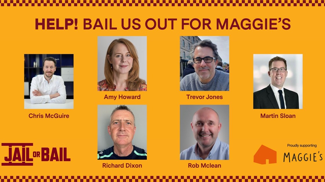 Jail or Bail for Maggie's Edinburgh is fundraising for Maggie's Centres