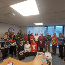 Optimum Care - Christmas Jumper Day is raising money for Save The Children!