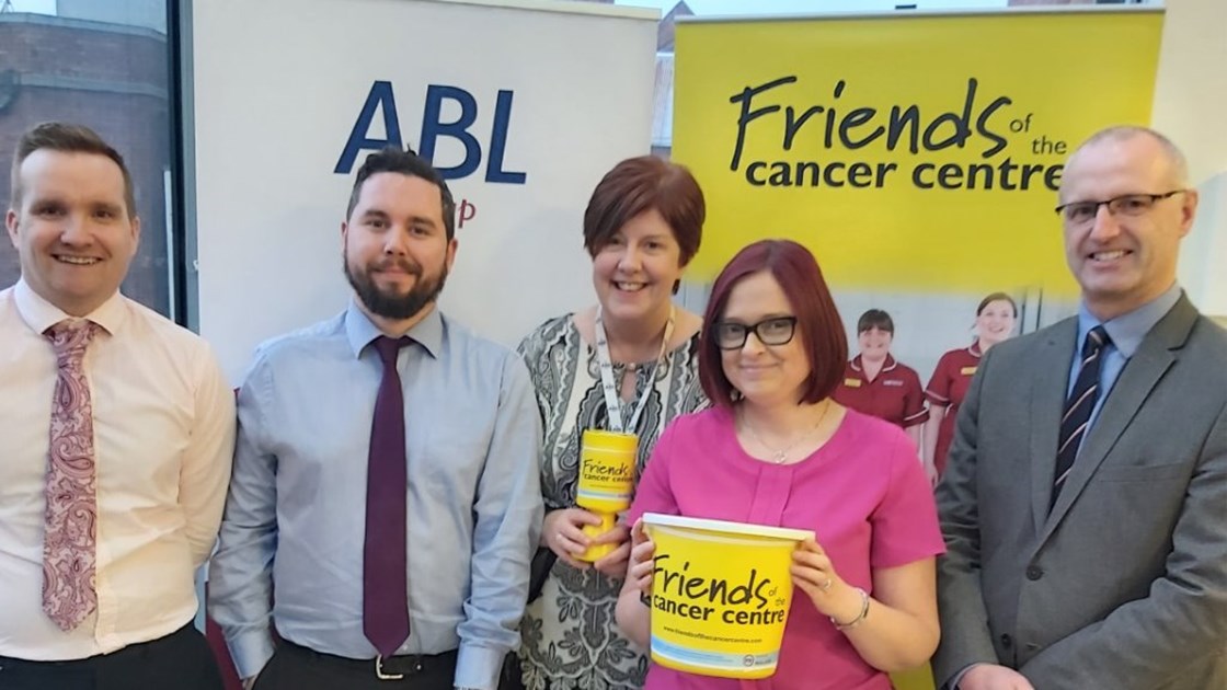 ABL Group proudly supporting Friends of the Cancer Centre - JustGiving