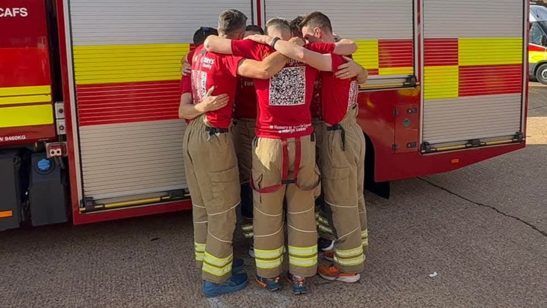 Toby Fry is fundraising for Fire Fighters Charity