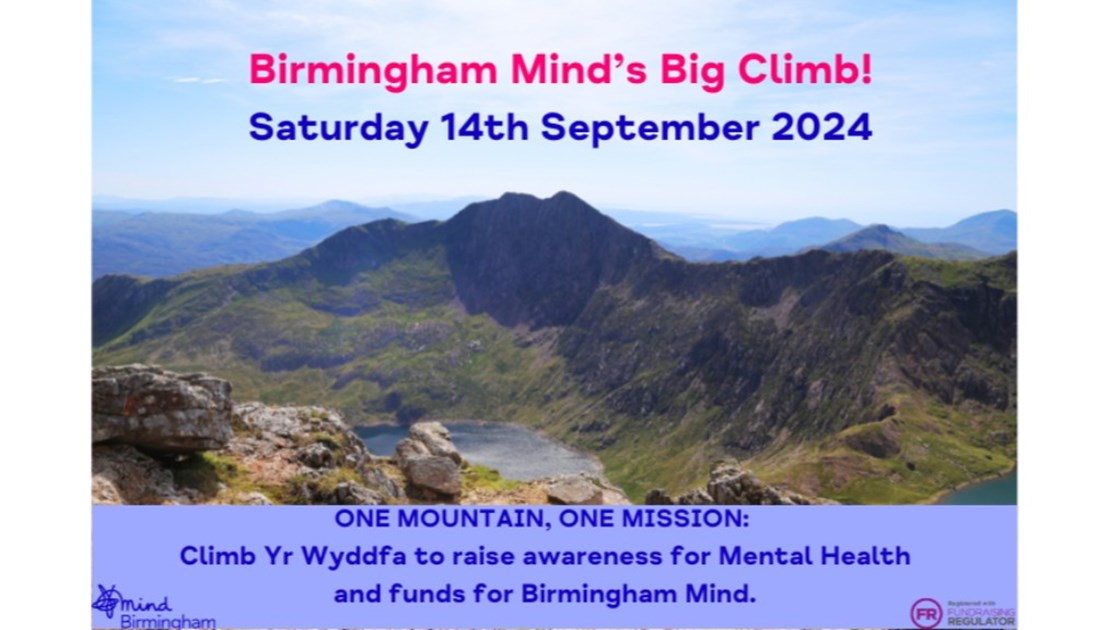 Birmingham Mind's Big Climb 14/09/2024 - JustGiving