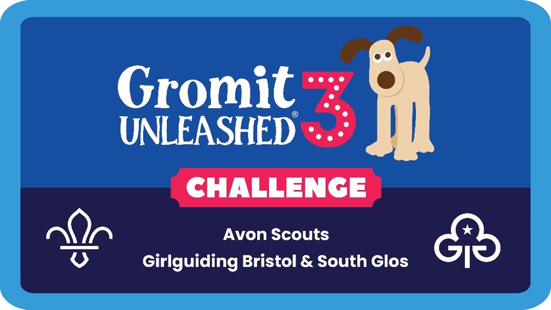 Gromit Unleashed 3 Challenge Badge - Guides and Scouts - JustGiving