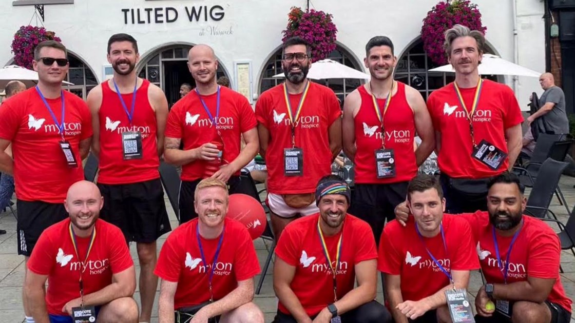 Tom Keeling is fundraising for The Myton Hospices