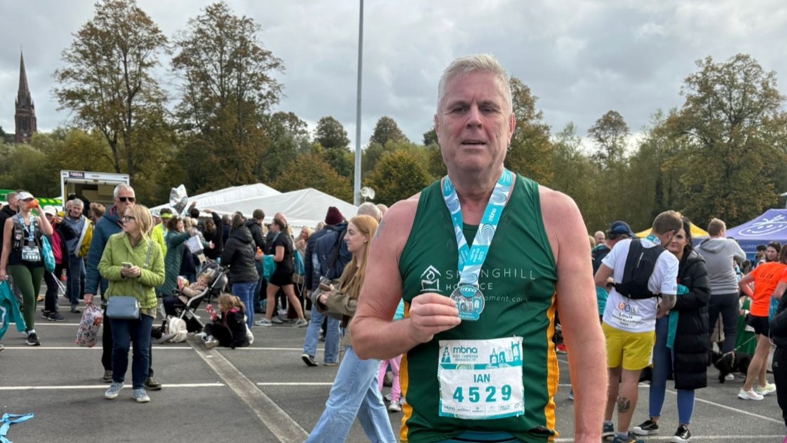 Ian Mitchell is fundraising for Springhill Hospice (Rochdale)