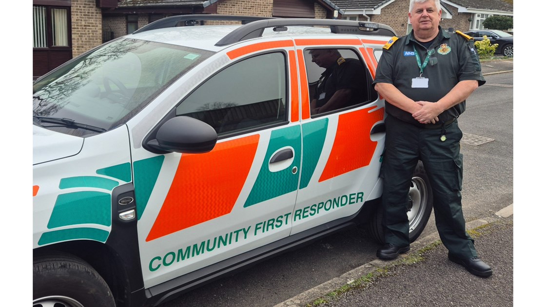 Andy Robertshaw is fundraising for South Western Ambulance Charity