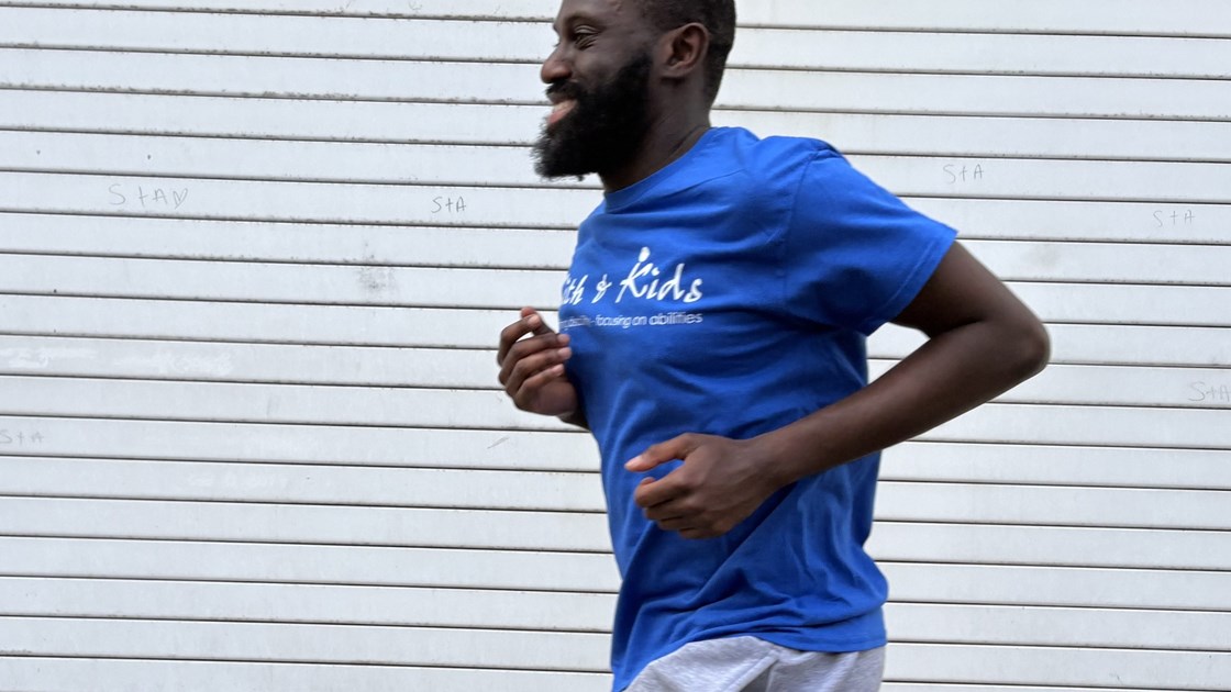 David Yeboah is fundraising for Kith and Kids