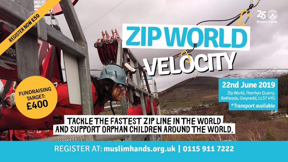 Zip World Velocity 2019 - JustGiving