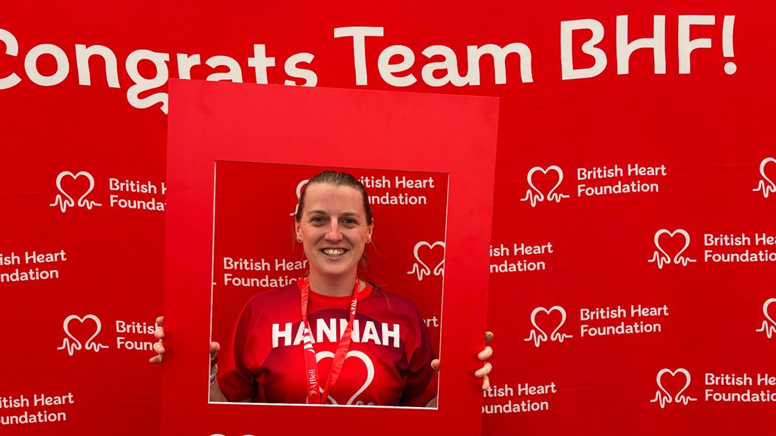 Hannah Jarvis is fundraising for British Heart Foundation