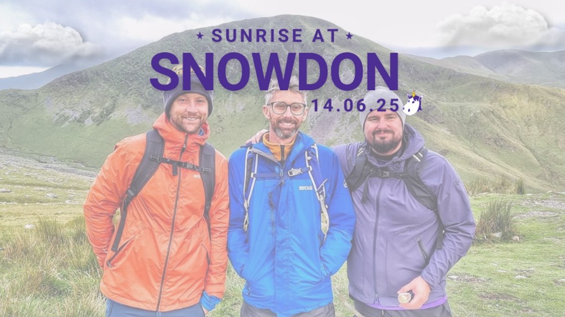 Sunrise at Snowdon 2025 - JustGiving