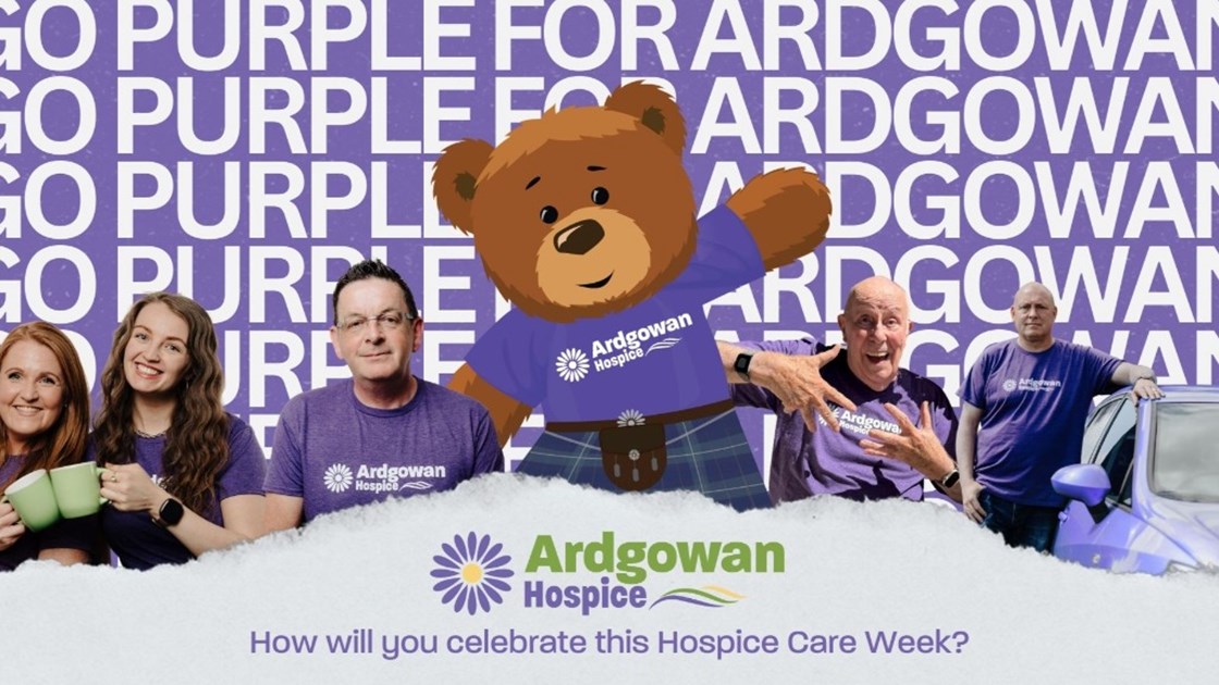 Go Purple for Ardgowan Hospice - JustGiving