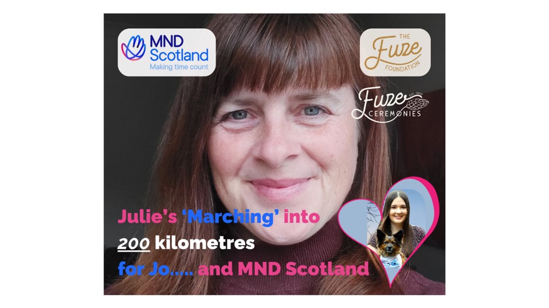 Julie Murray is fundraising for MND Scotland