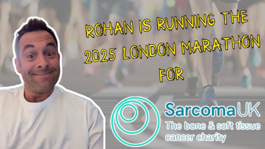 Rohan Brown is fundraising for Sarcoma UK