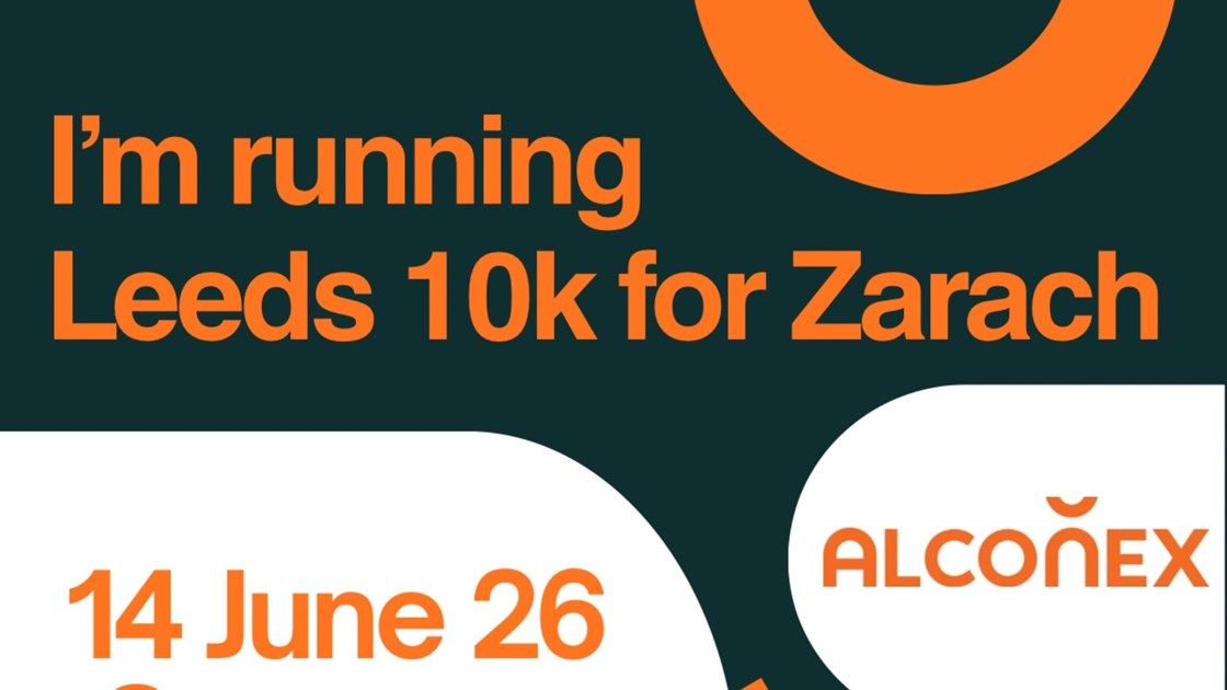 Alconex Team 10k for Zarach is fundraising for Zarach