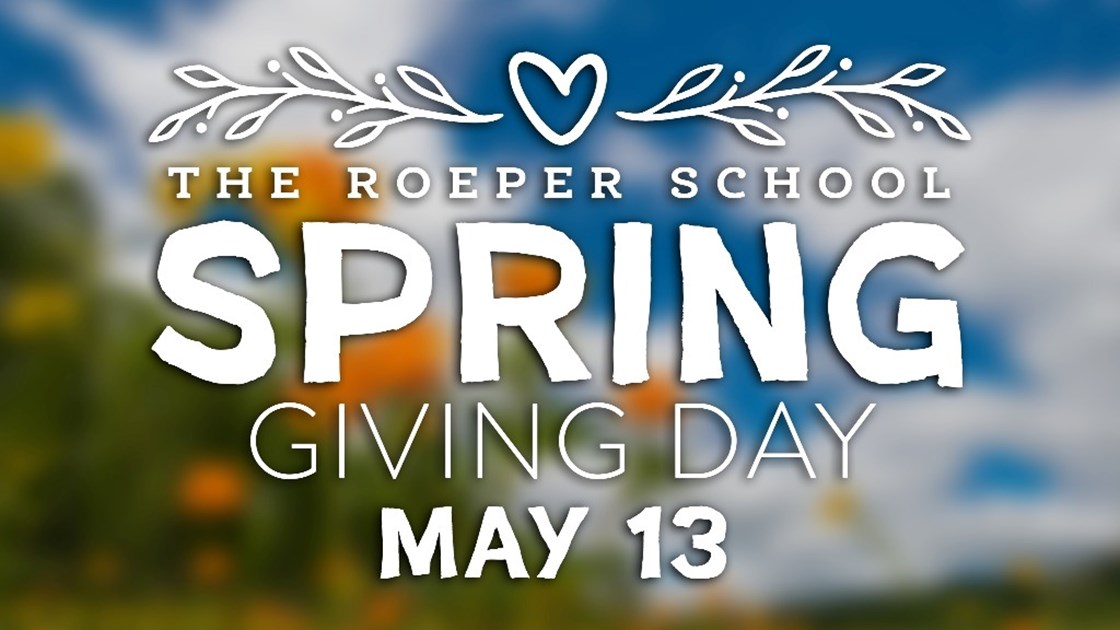 Roeper Spring Giving Day 2025 - JustGiving