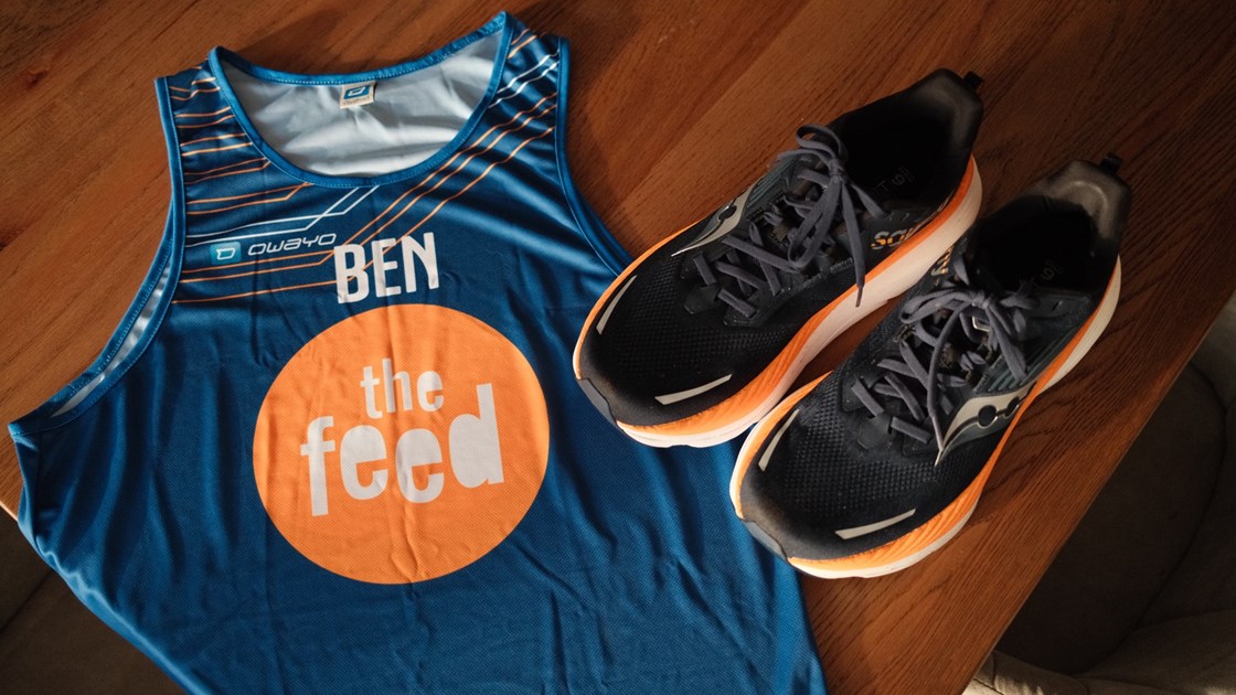 Ben Howes is fundraising for The Feed Foundation