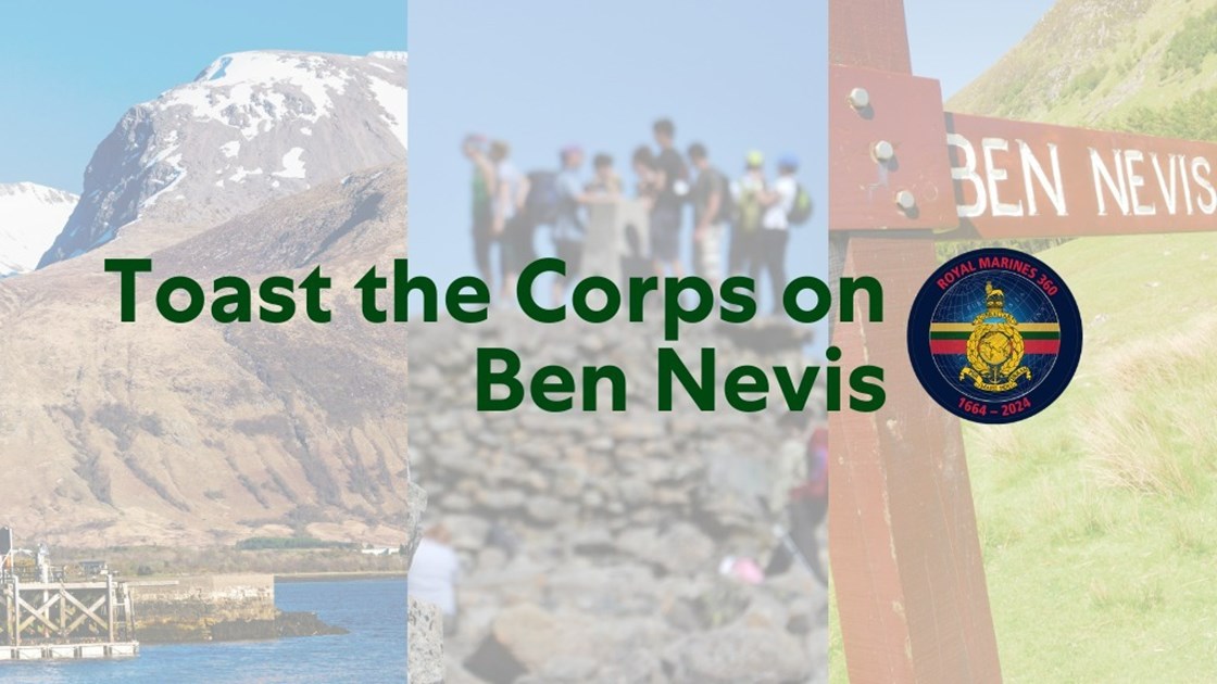 Toast the Corps on Ben Nevis 2025 - JustGiving