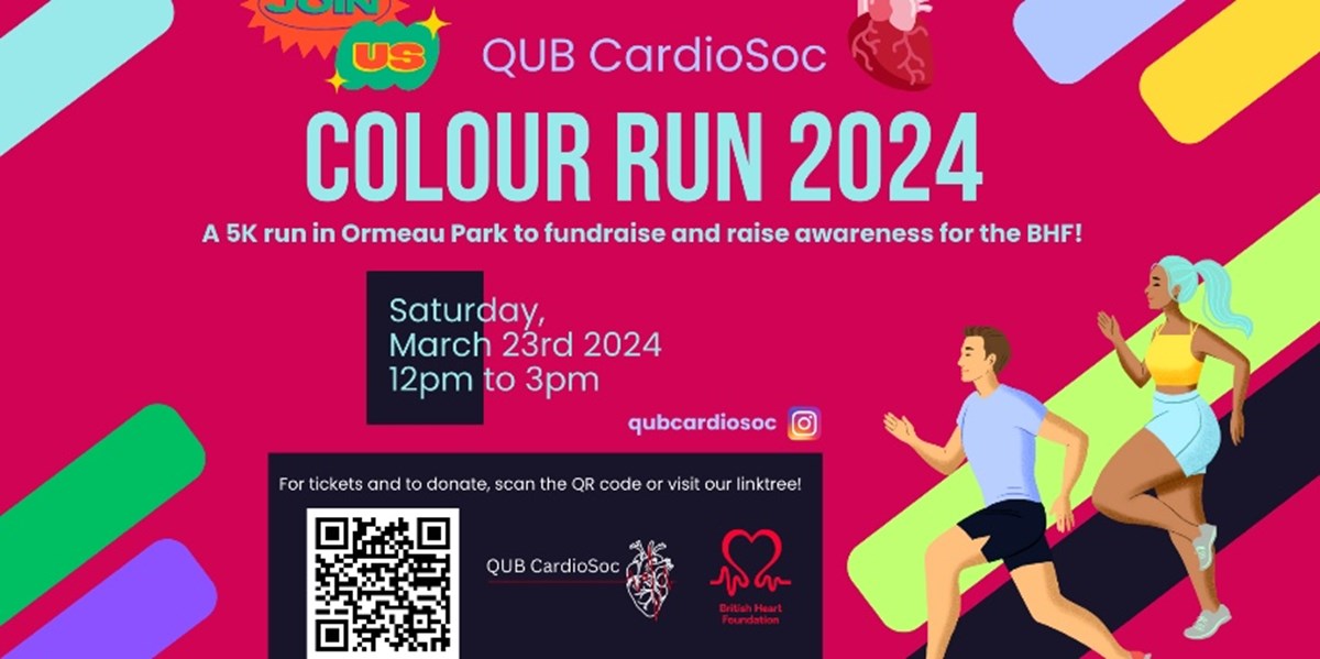 CardioSoc QUB is fundraising for British Heart Foundation