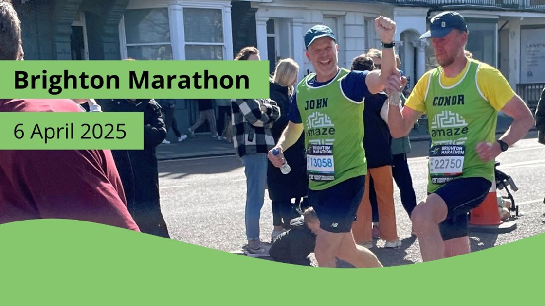 Amaze Brighton Marathon 2025 - JustGiving