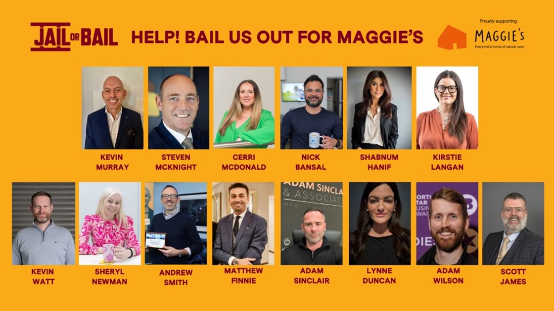 Jail or Bail for Maggie's Aberdeen - JustGiving
