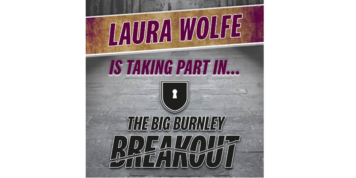 Laura Wolfe is fundraising for Burnley FC in the Community