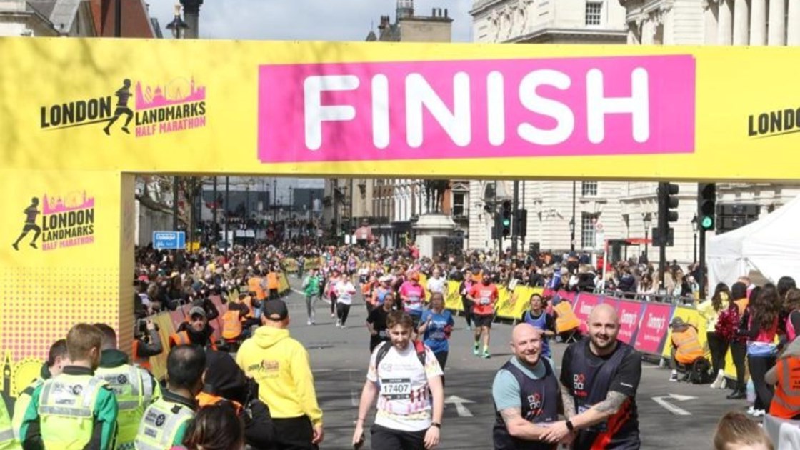 Unseen's London Landmarks Half Marathon 2026 - JustGiving