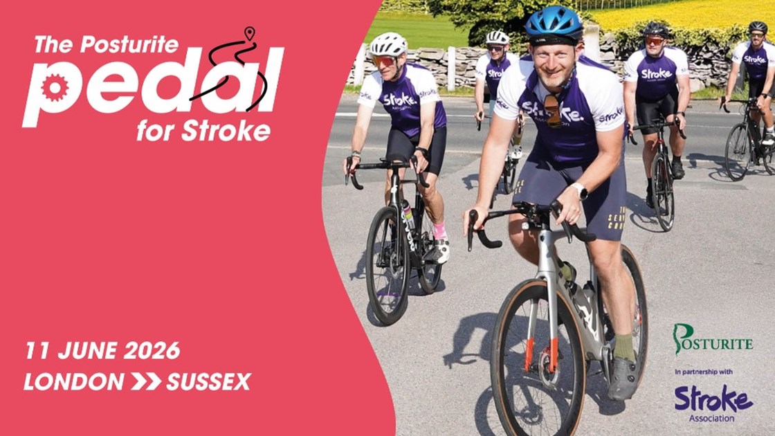 Posturite Pedal for Stroke 2026 - JustGiving