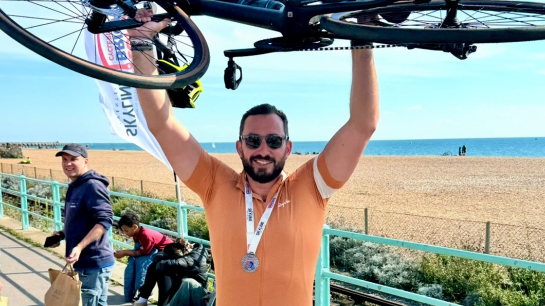 Ben Beck is fundraising for Tommy’s, the pregnancy and baby charity
