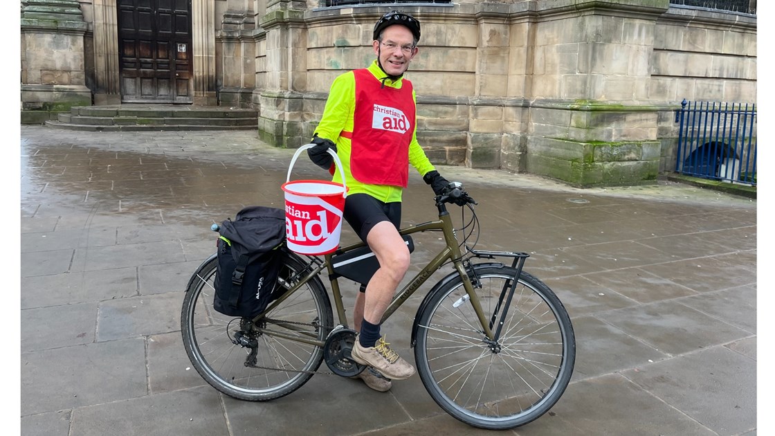 David Langton is fundraising for Christian Aid