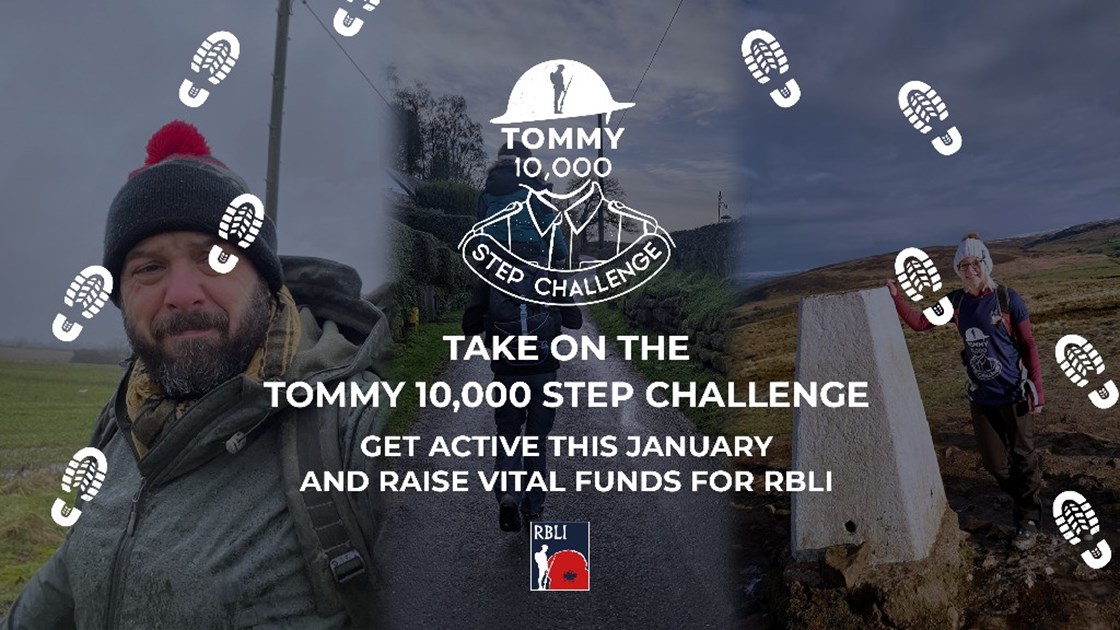 RBLI's 10,000 Steps a day in January 2023 - JustGiving