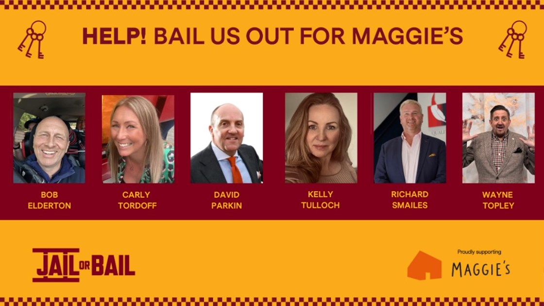 Jail or Bail for Maggie's Yorkshire 2025 - JustGiving