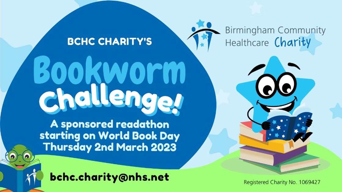 BCHC Charity's Bookworm Challenge 2023 - JustGiving