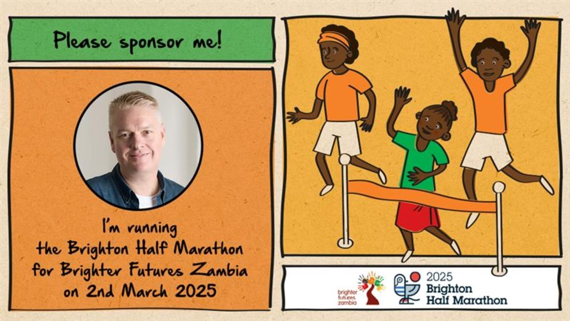 Anthony Hopper is fundraising for Brighter Futures Zambia