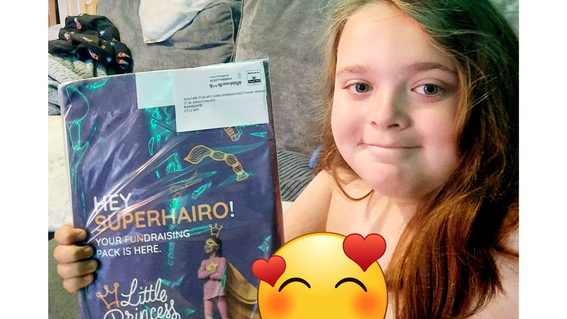 Kim Vincent is fundraising for Little Princess Trust