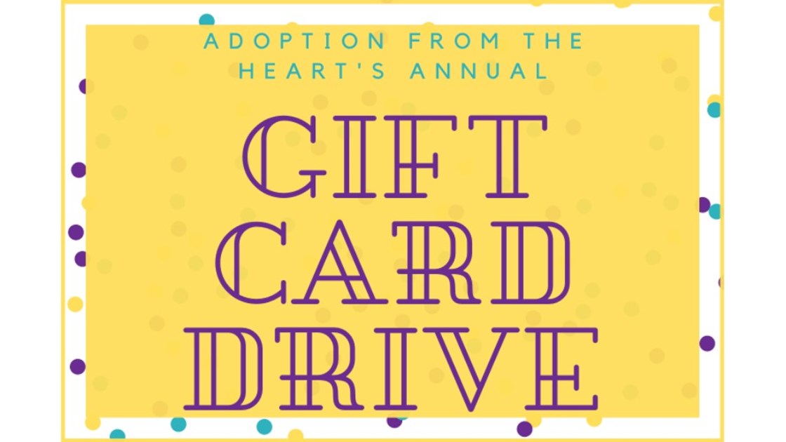 Gift Card Drive 2020 - JustGiving