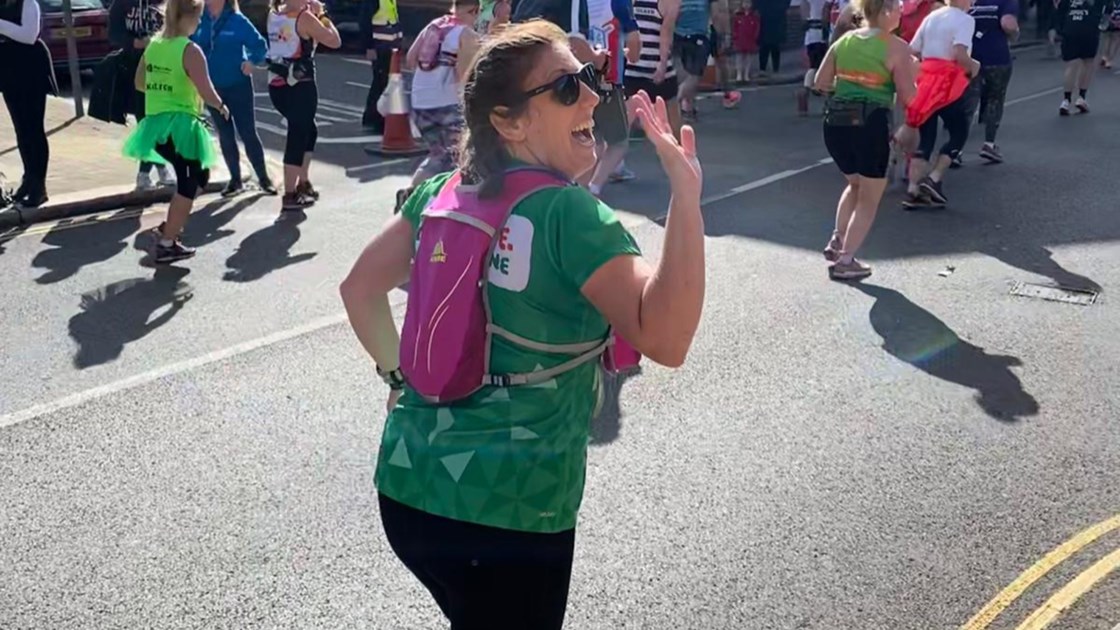 Ceri Bush is fundraising for Cancer Research Wales