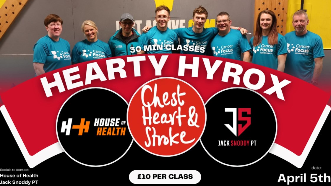Jack Snoddy is fundraising for Northern Ireland Chest Heart & Stroke