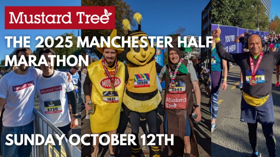 Mustard Tree's Manchester Half Marathon - JustGiving