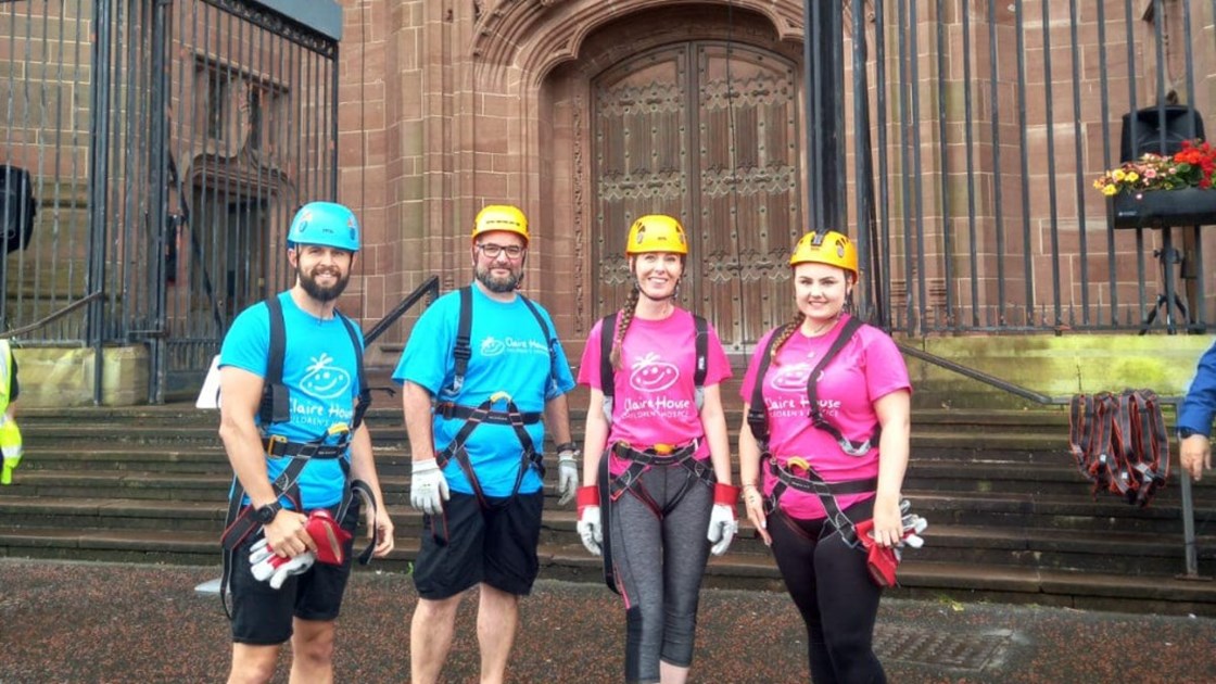 Liverpool Cathedral Abseil 2023 - JustGiving